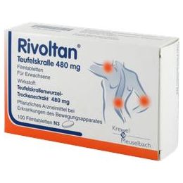 HERMES Arzneimittel Rivoltan Teufelskralle 480 mg Filmtabletten 100 St