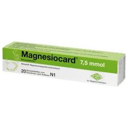 Verla-Pharm Arzneimittel GmbH & Co. KG Magnesiocard 7,5 mmol Brausetabletten 20 St