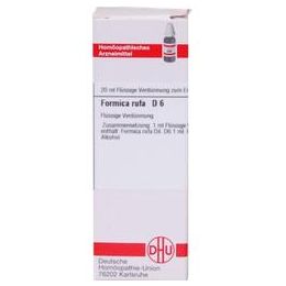 DHU-Arzneimittel Formica Rufa D 6 Dilution 20 ml