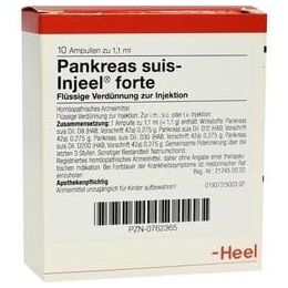 Heel Pankreas Suis Injeel forte Ampullen 10 St