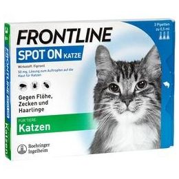 Frontline Spot on K Lösung f.Katzen 3 St