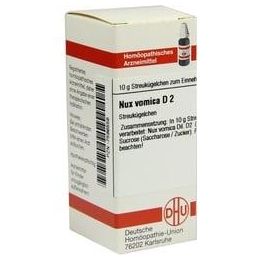 DHU-Arzneimittel NUX Vomica D 2 Globuli 10 g