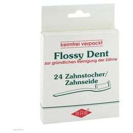 Büttner-Frank Flossy Dent Zahnseide/Zahnstocher 24 St