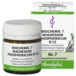 Bombastus Biochemie 7 Magnesium phosphoricum D 12 Tabletten 80 St