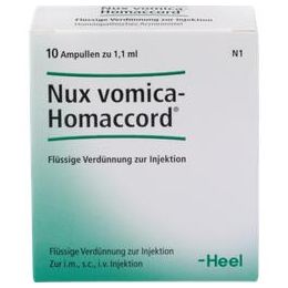 Heel NUX Vomica Homaccord Ampullen 10 St