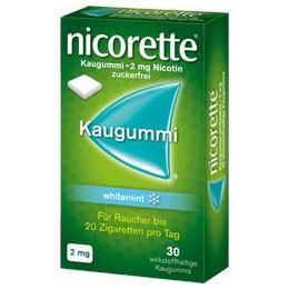 nicorette® Nicorette Kaugummi 2 mg whitemint 30 St