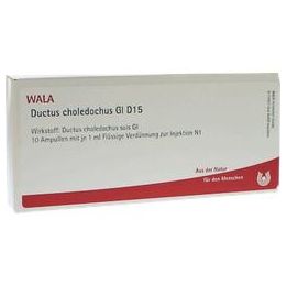 Dr. Hauschka Ductus Choledochus GL D 15 Ampullen 10X1 ml