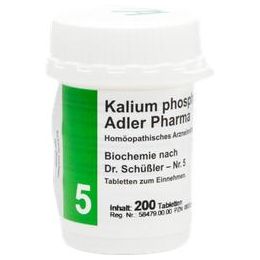 Biochemie Adler 5 Kalium phosphoricum D 6 Tabl. 200 St