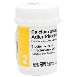 Biochemie Adler 2 Calcium phosphoricum D 6 Tabl. 200 St
