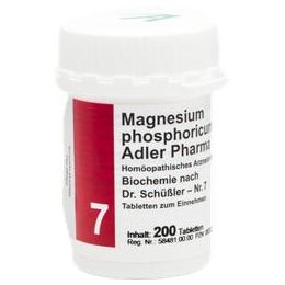 Biochemie Adler 7 Magnesium phosphoricum D 6 Tabl. 200 St