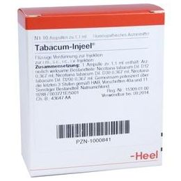 Heel Tabacum Injeel Ampullen 10 St