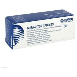Mira 2 Ton Plaque Einfärbe Tabletten 50 St