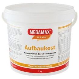 Megamax Aufbaukost Vanille Pulver 3 kg