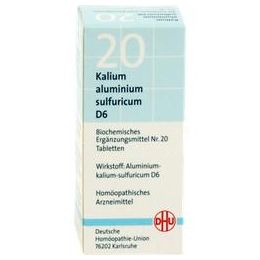 DHU-Arzneimittel Biochemie DHU 20 Kalium alum.sulfur.D 6 Tabletten 80 St