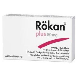 Rökan Plus 80 mg Filmtabletten 60 St