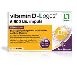 Dr. Loges + Co. GmbH Vitamin D-Loges 5.600 I.e. impuls Wochendepot KTA 15 St