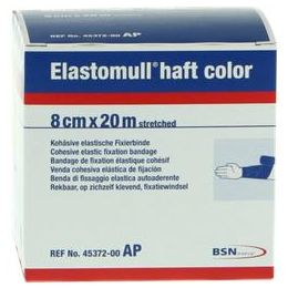 BSN Medical Elastomull haft color 8 cmx20 m Fixierb.blau 1 St