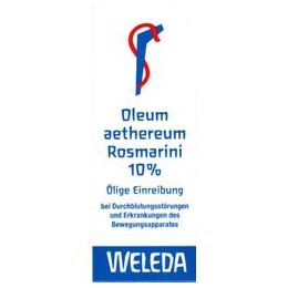 Weleda Oleum Aethereum rosmarini 10% 50 ml