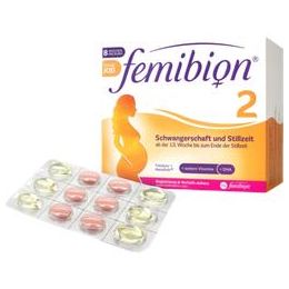 Wick Femibion 2 Schwangerschaft+Stillzeit ohne Jod Kpg. 2X60 St