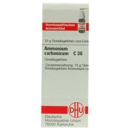 DHU-Arzneimittel Ammonium Carbonicum C 30 Globuli 10 g