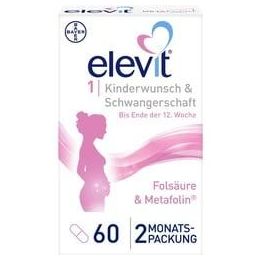 BAYER Elevit 1 Kinderwunsch & Schwangerschaft Tabletten 1X60 St