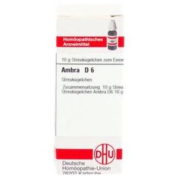 DHU-Arzneimittel Ambra D 6 Globuli 10 g