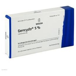Weleda Gencydo 5% Injektionslösung 8 St
