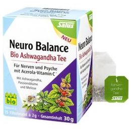 Neuro Balance Bio Ashwagandha Tee Salus Filterbtl. 15 St