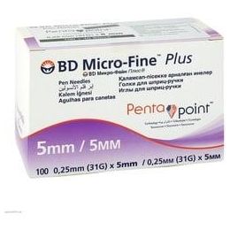 1001 Artikel Medical BD Micro-Fine+ 5 Pen-Nadeln 0,25x5 mm 110 St