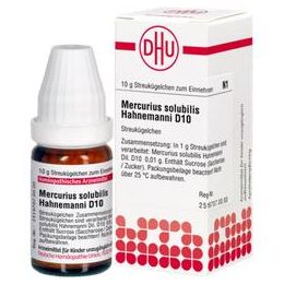 DHU-Arzneimittel Mercurius Solubilis Hahnemanni D 10 Globuli 10 g