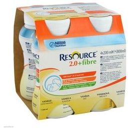 Resource 2.0 fibre Vanille 4X200 ml