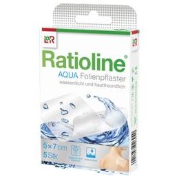 Lohmann & Rauscher Ratioline aqua Duschpflaster 5x7 cm 5 St