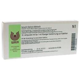 Dr. Hauschka Iscucin salicis Stärke B Ampullen 10X1 ml