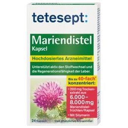 Tetesept Mariendistel-Kapseln 24 St