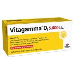 WÖRWAG PHARMA Vitagamma D3 5.600 I.e. Vitamin D3 NEM Tabletten 50 St