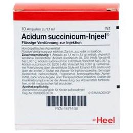 Heel Acidum Succinicum Injeel Ampullen 10 St