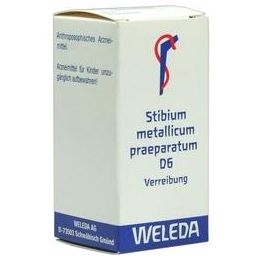 Weleda Stibium Metallicum Praeparatum D 6 Trituration 20 g