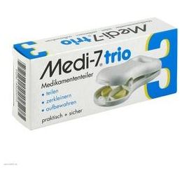 Medi 7 trio Tablettenteiler weiß 1 St