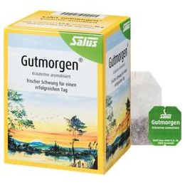 Gutmorgen Kräutertee mit natürlichem Aroma Salus 15 St