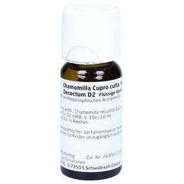 Weleda Chamomilla Cupro culta Radix D 2 Dilution 50 ml