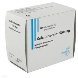 Calciumacetat 950 mg Filmtabletten 100 St
