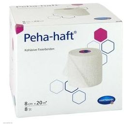 B2B Medical Peha-Haft Fixierbinde latexfrei 8 cmx20 m 8 St