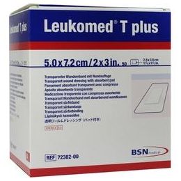 BSN Medical Leukomed transp.plus sterile Pflaster 5x7,2 cm 50 St