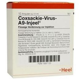 Heel COXSACKIE-Virus A9 Injeel Ampullen 10 St