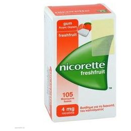 Nicorette Kaugummi 4 mg freshfruit 105 St