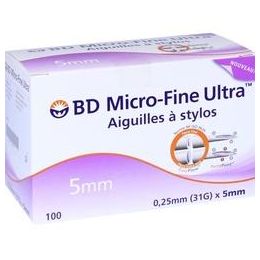 BD Micro-Fine Ultra Pen-Nadeln 0,25x5 mm 31 G 100 St