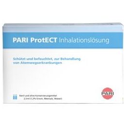 PARI ProtECT Inhalationslösung mit Ectoin Ampullen 10X2.5 ml