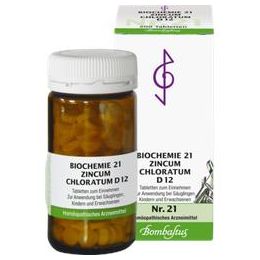 Bombastus Biochemie 21 Zincum chloratum D 12 Tabletten 200 St