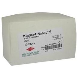 Büttner-Frank Urin Auffangbeutel f.Kinder steril 100 ml 10 St