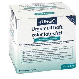 URGOmull haft color latexfrei 8 cmx20 m blau 1 St